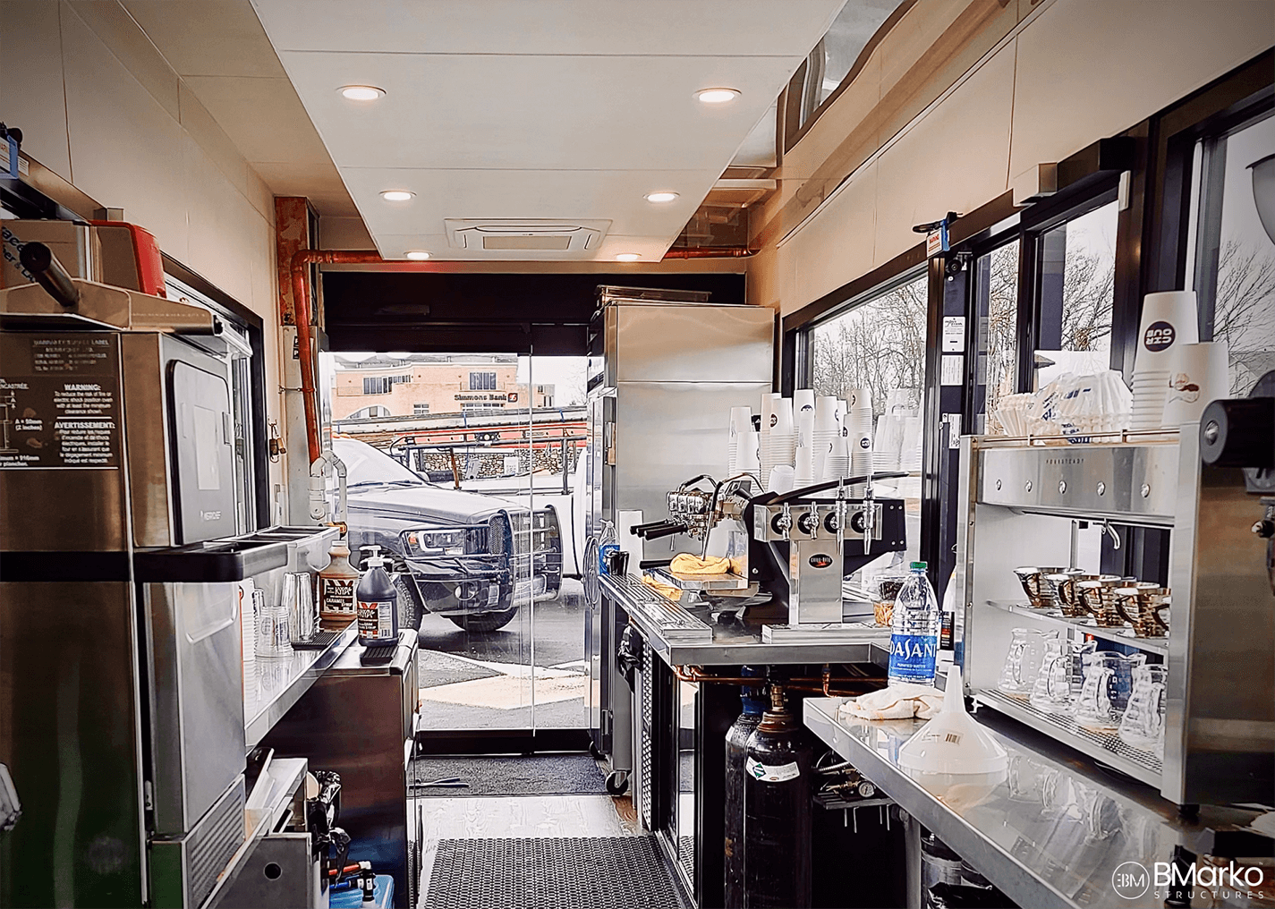 Shipping Container Cafes & Coffee Shops | BMarko