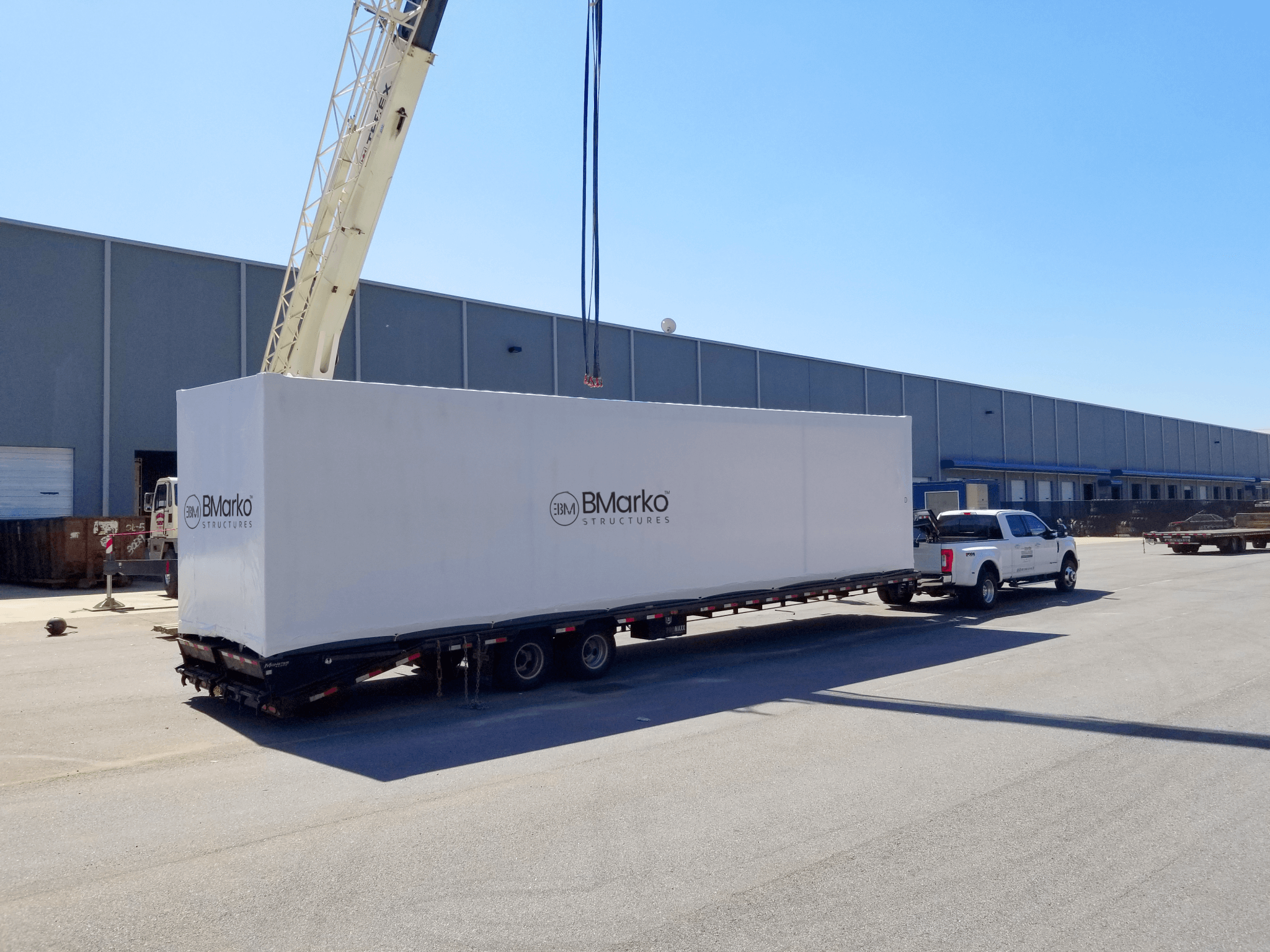 Custom Event Shipping Containers | Event Structures | BMarko™