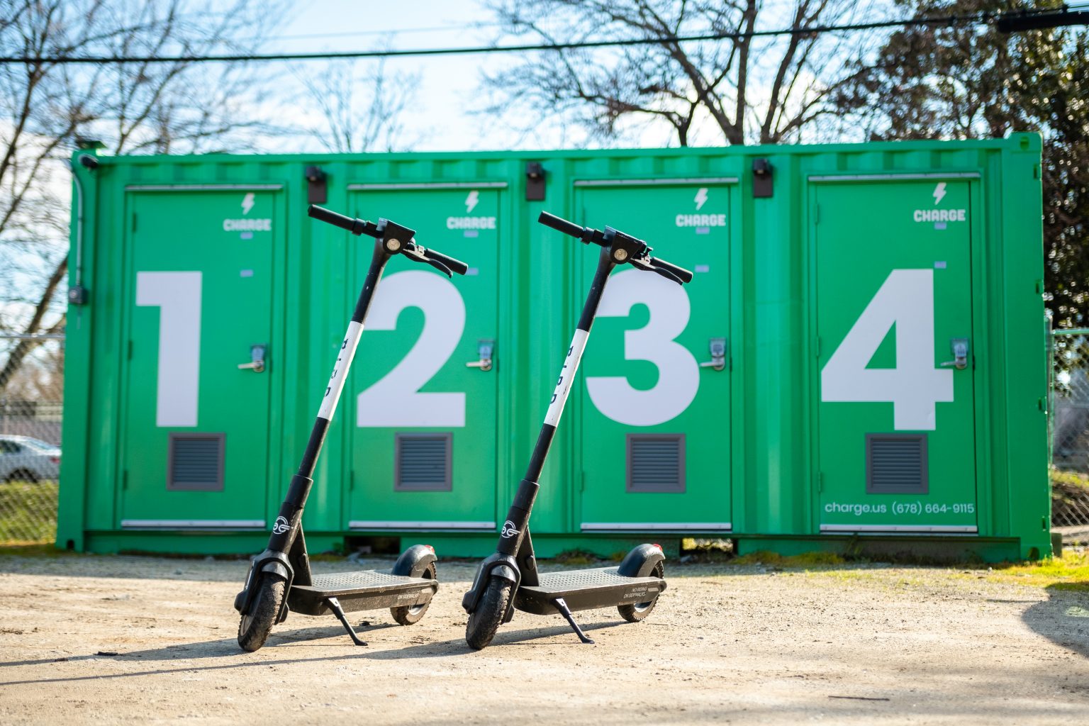 CHARGE SCOOTER CHARGING CONTAINERS - BMarko Structures
