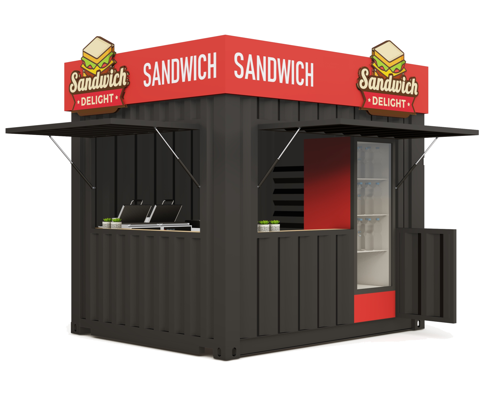 Shipping Container Restuarants | Pop-Up Restaurants | BMarko