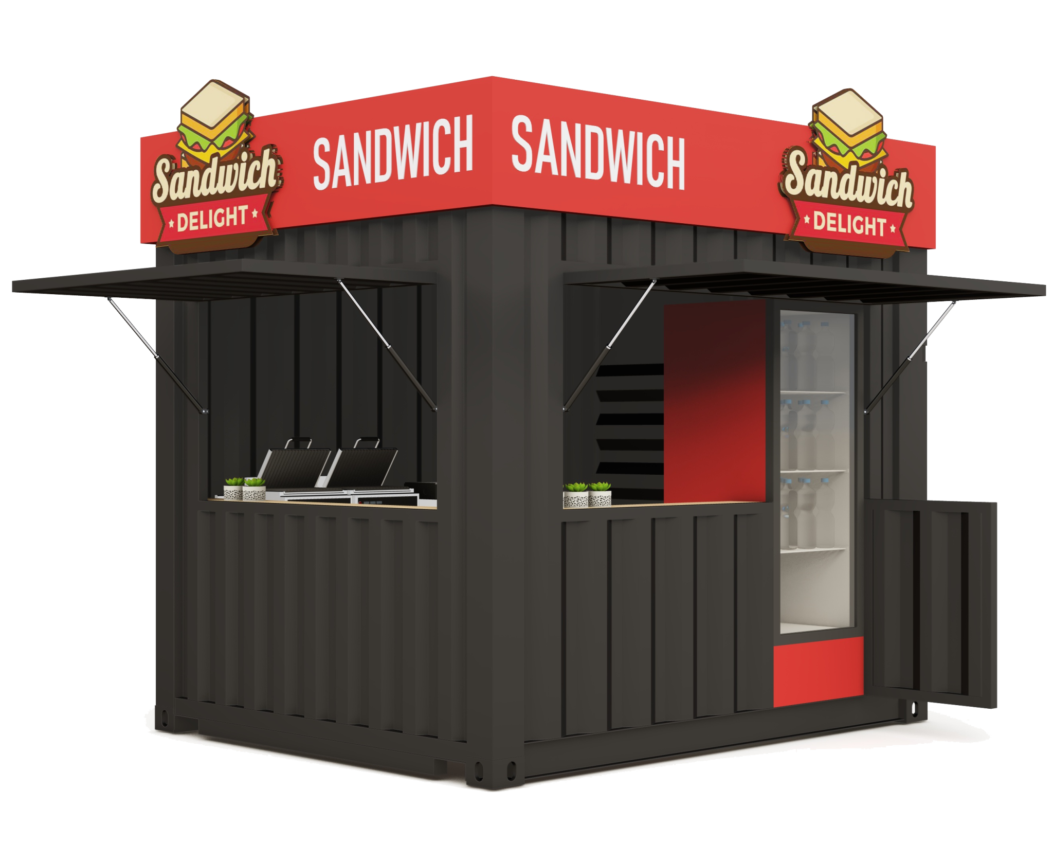 Shipping Container Restuarants | Pop-Up Restaurants | BMarko