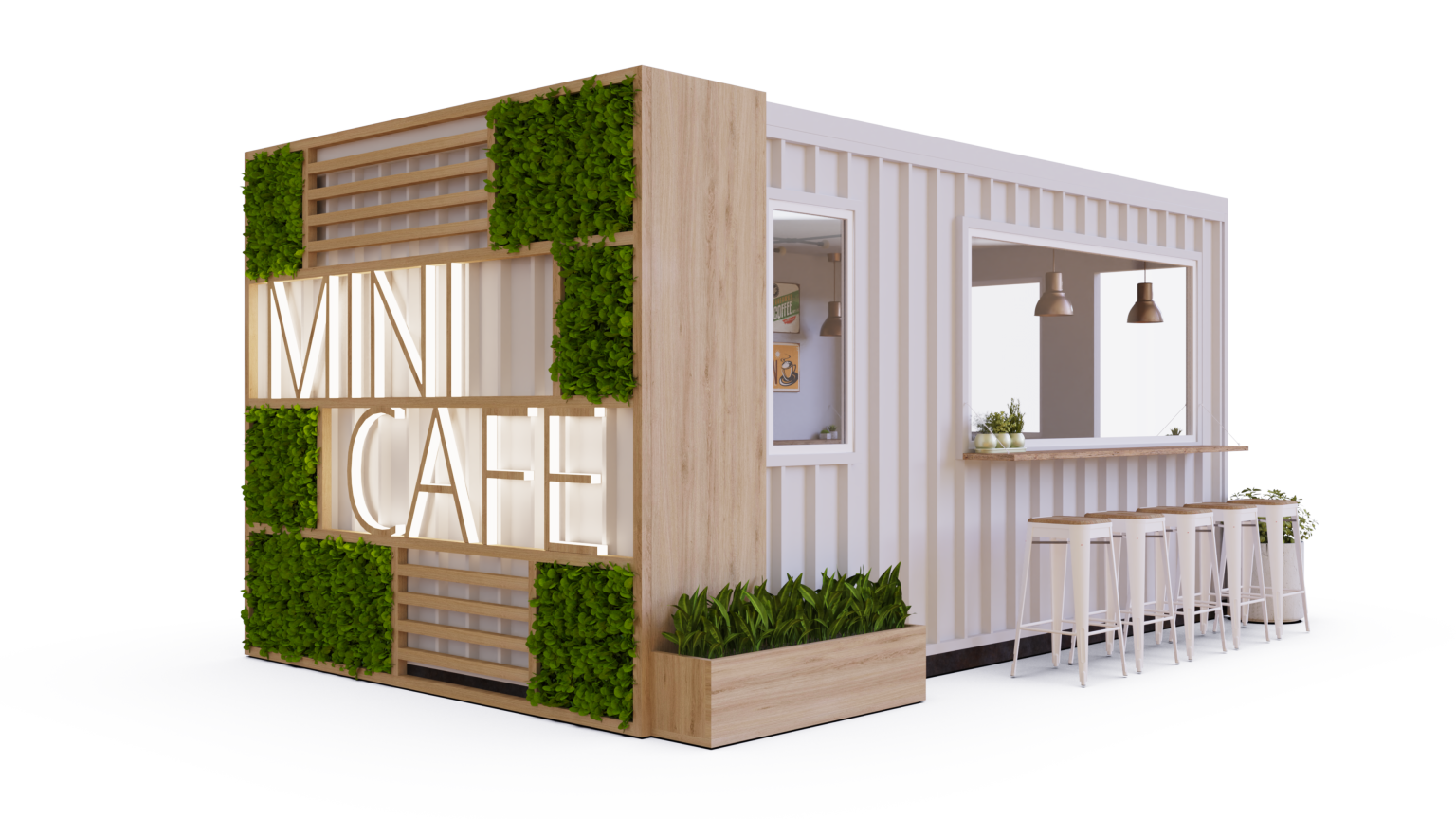 Shipping Container Cafes & Coffee Shops | BMarko